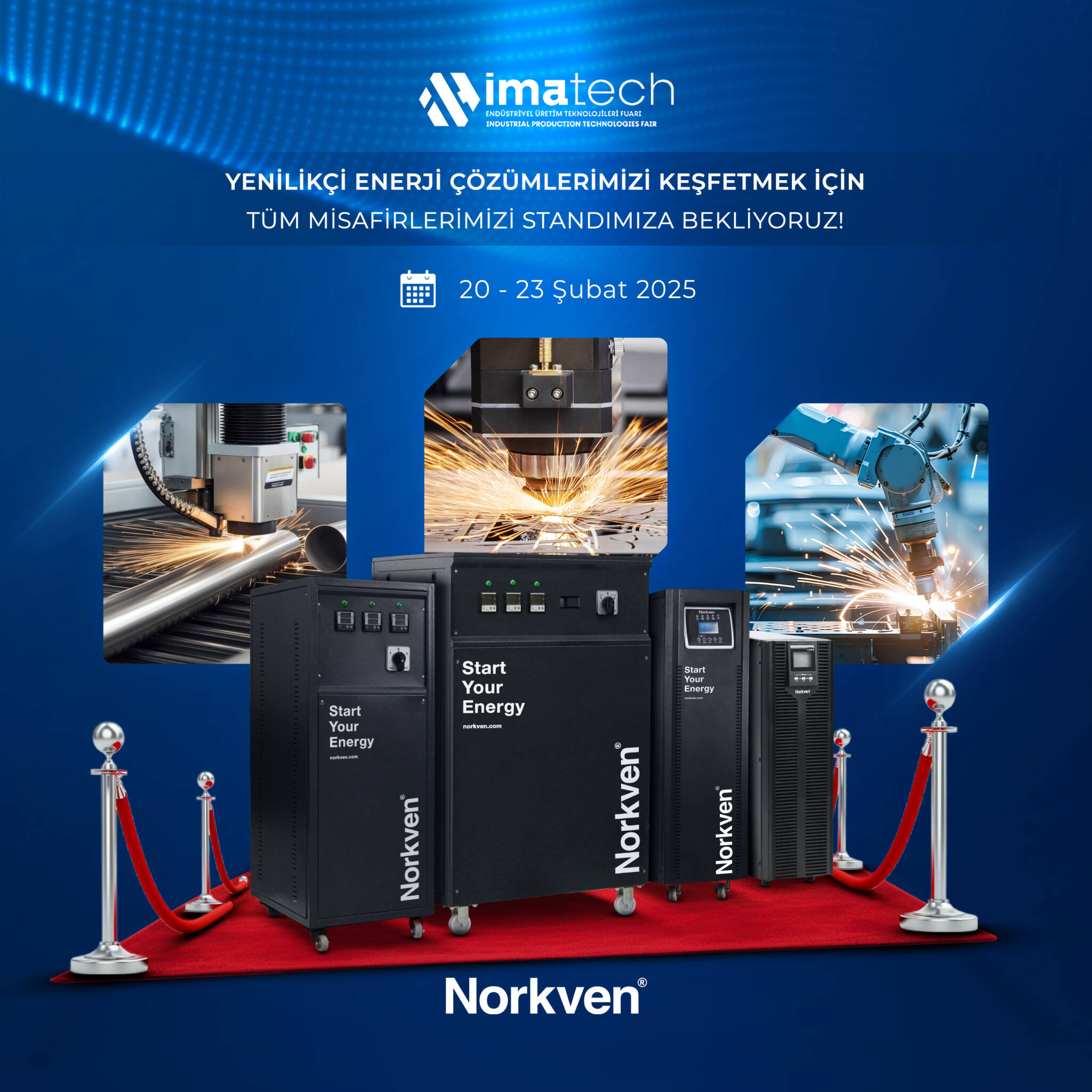 İmatech 2025 - Norkven Enerji : Kesintisiz Güç Kaynakları