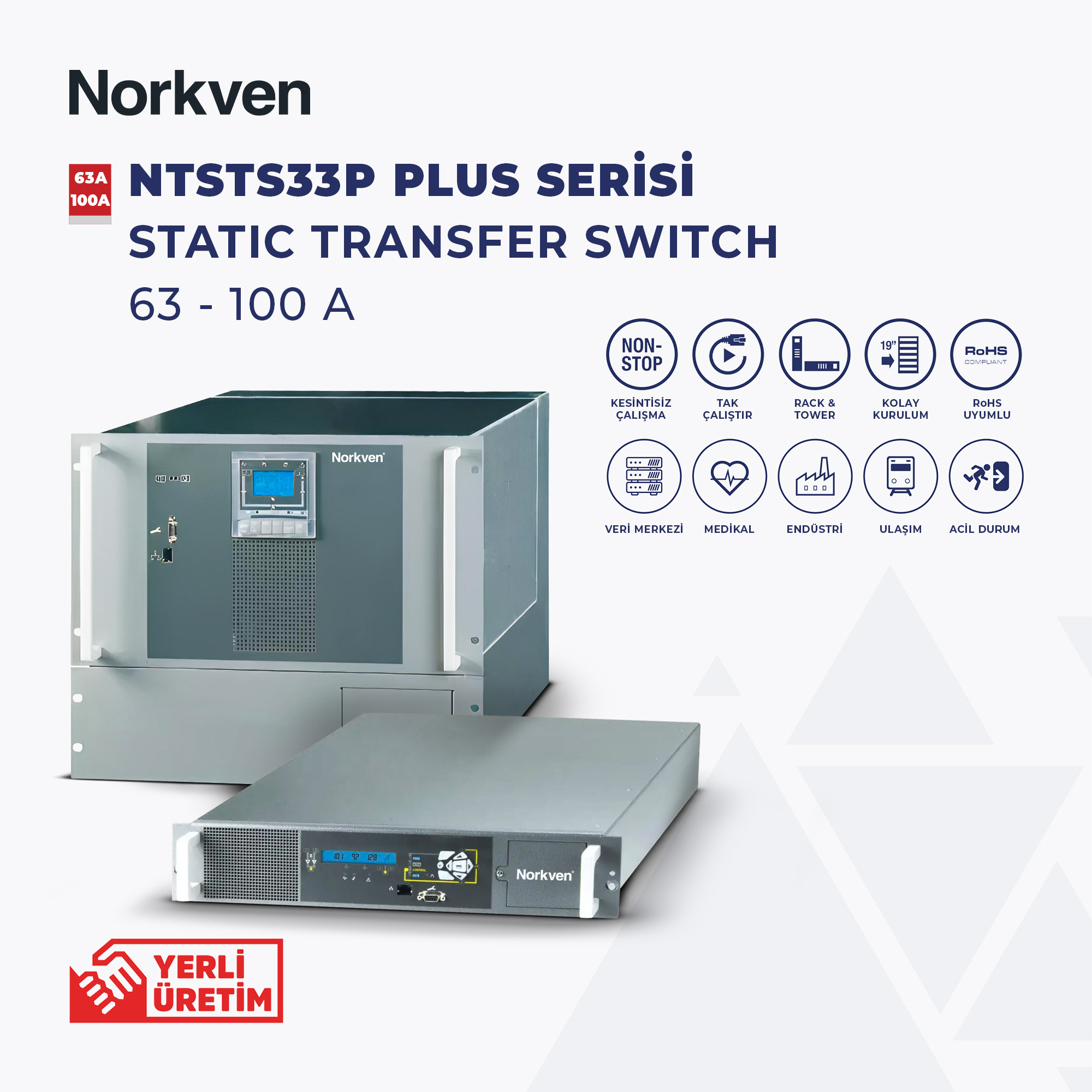 Static Transfer Switch (STS): Kesintisiz Enerji | Norkven